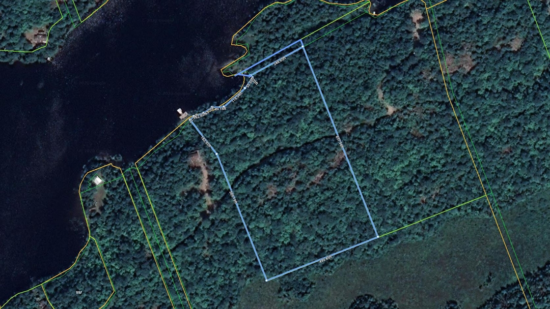 Aerial map | Parry Sound and Georgian Bay Real Estate